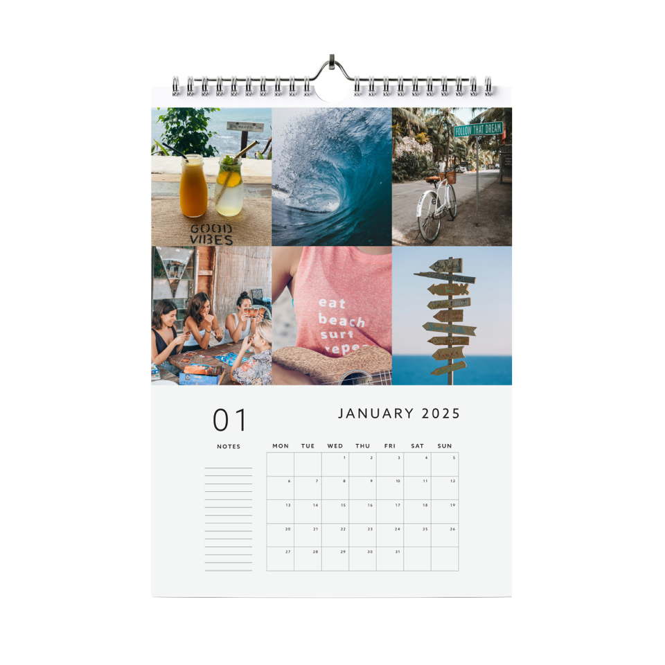 Burble - Personalised Printed Calendars